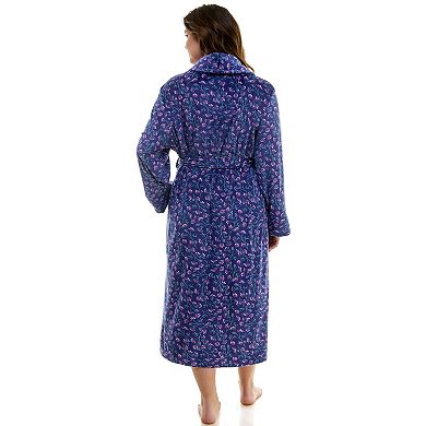 Plus Size Croft & Barrow® Velour Robe