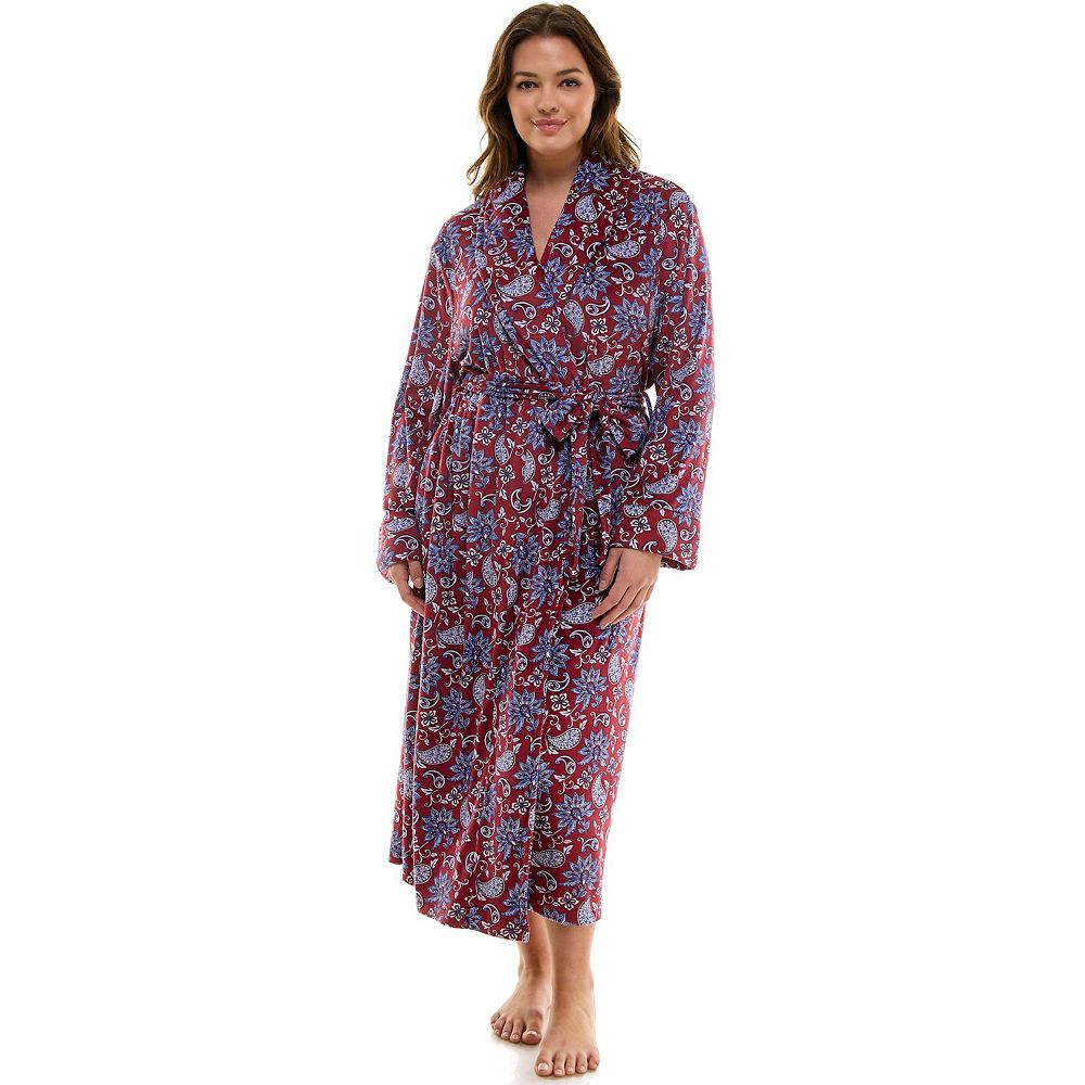Plus Size Croft & Barrow® Velour Robe
