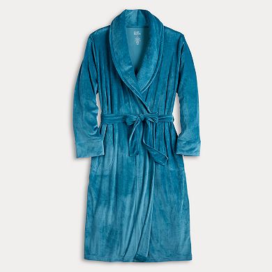 Women's Croft & Barrow® Velour Robe