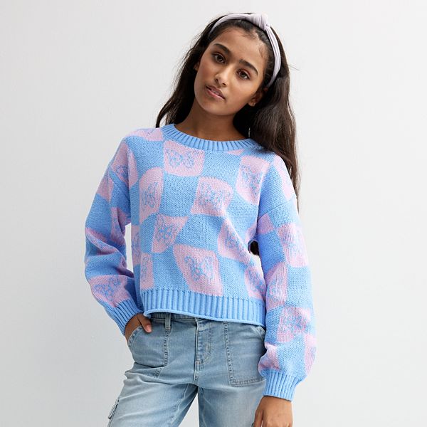 Girls 6-20 SO® Crewneck Pullover in Regular & Plus Size