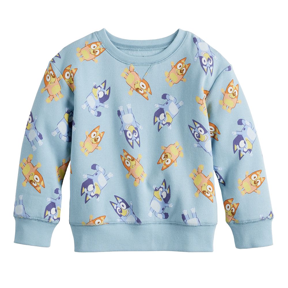 Baby & Toddler Boy Jumping Beans® Bluey Allover Print Sweatshirt