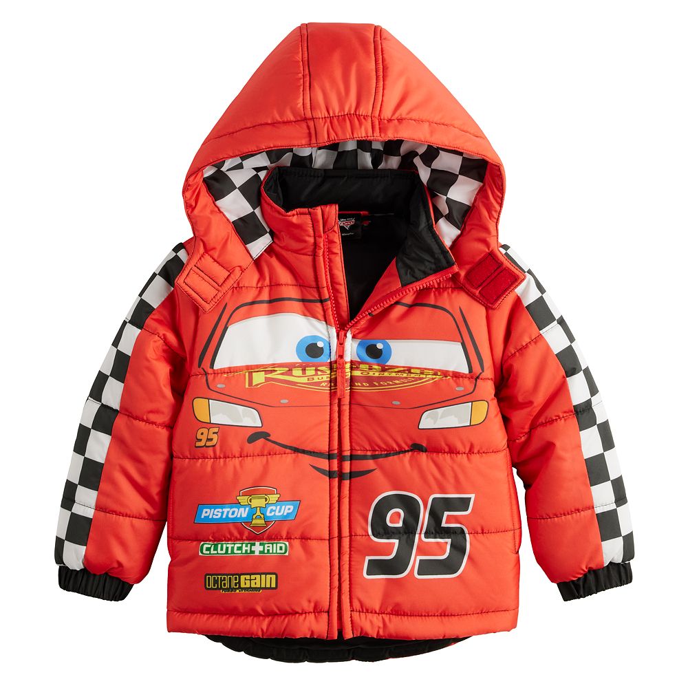 Disney / Pixar’s Cars Lightning McQueen Toddler Boy Puffer Jacket