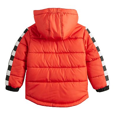 Disney / Pixar’s Cars Lightning McQueen Toddler Boy Puffer Jacket