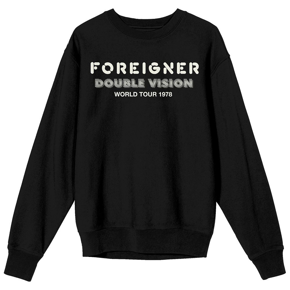 Men's Foreigner Double Vision 1978 World Tour Sweatshirt