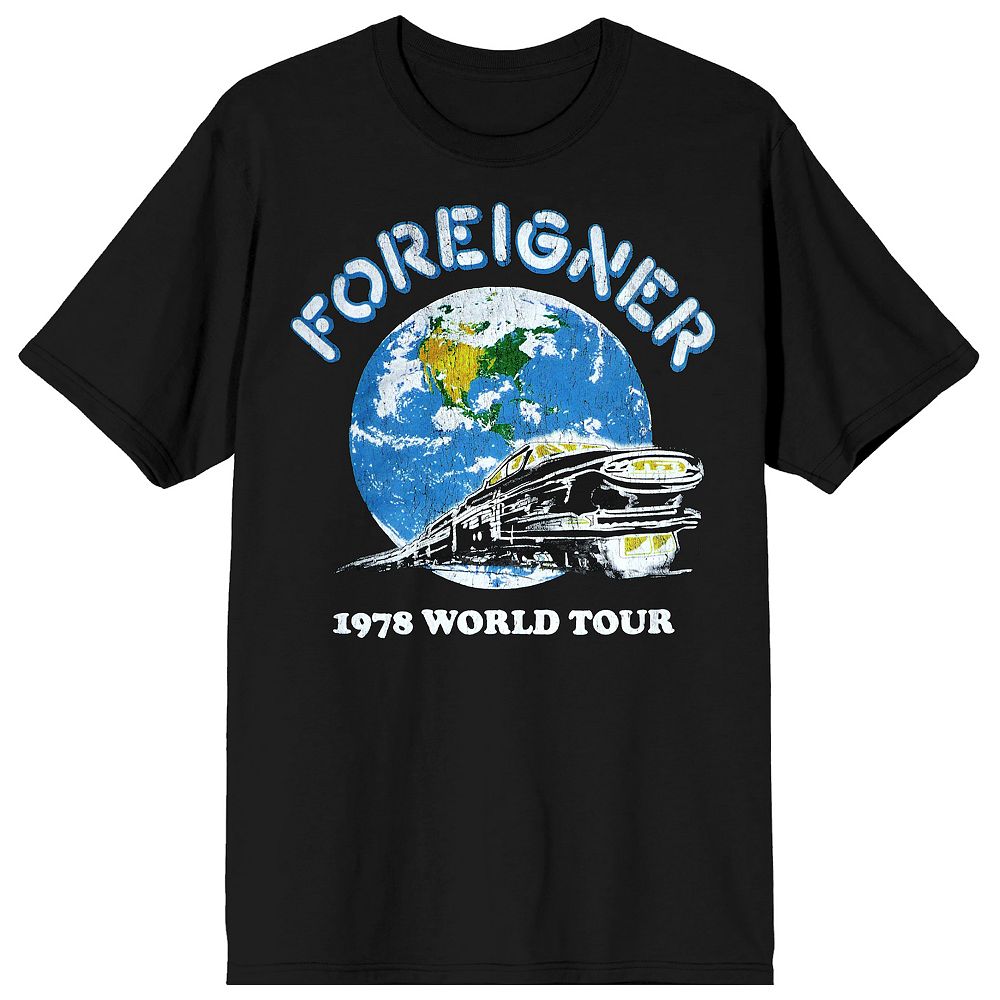 Men's Foreigner 1978 World Tour Tee