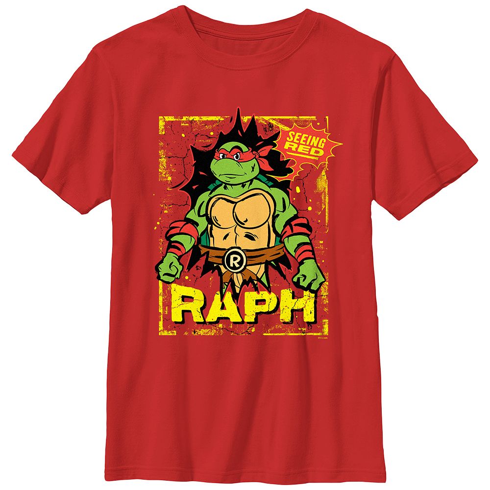 Boys Teenage Mutant Ninja Turtles Raph Poster Graphic Tee