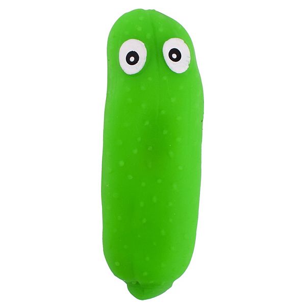 Giggle Zone Squishy Pickle Stretchy Stress Relief Sensory Fidget Toy