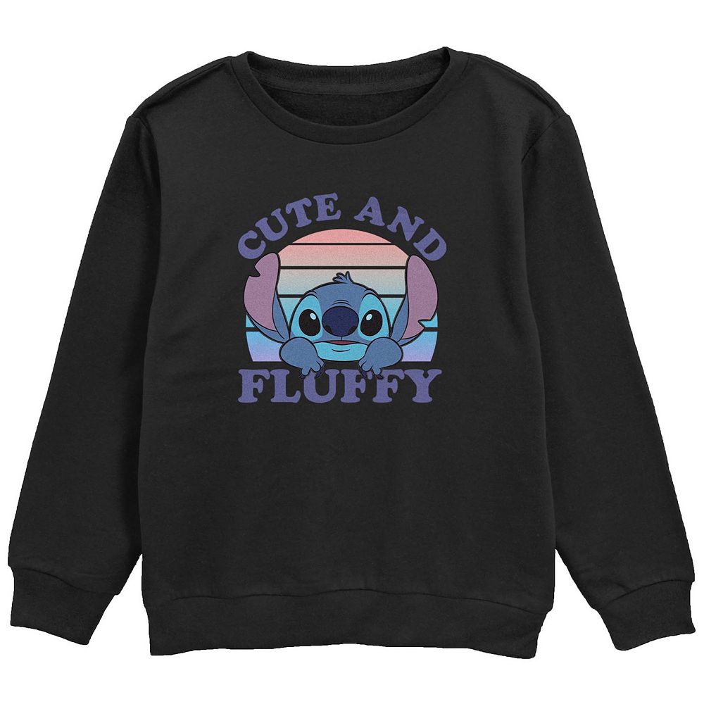 Disney's Lilo & Stitch Cute And Fluffy Stitch Girls 7-16 Graphic Fleece