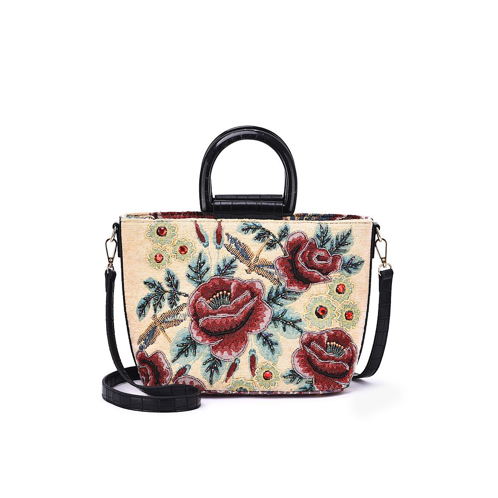 Mellow World Daphne Hand-Beaded Crossbody Bag