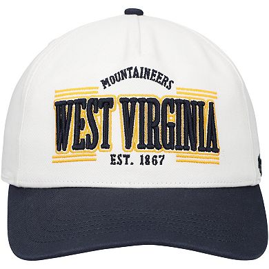 Men's '47 White West Virginia Mountaineers Streamline Hitch Adjustable Hat