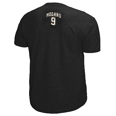 Men's Mitchell & Ness Mike Modano Black Dallas Stars Name & Number ...