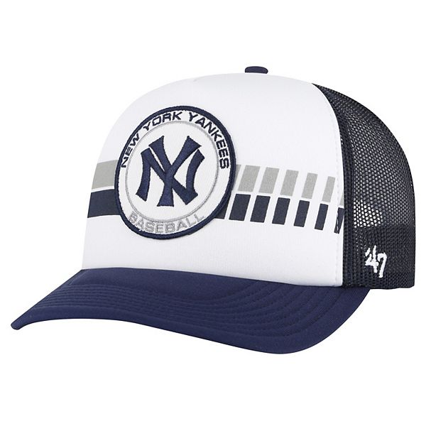 Men's '47 White/Navy New York Yankees Cooperstown Collection Wax Pack ...