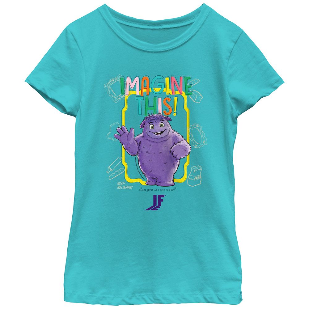 Girls Imaginary Friends Blue Imagine This Graphic Tee