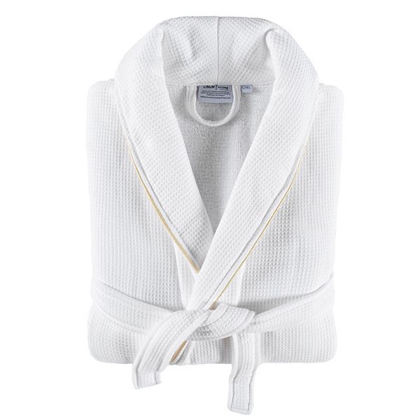 Linum Home Textiles Turkish Cotton Waffle Terry Bathrobe