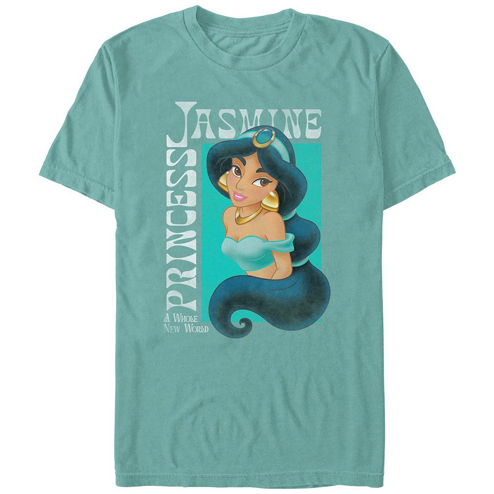 Disney's Aladdin Princess Jasmine Juniors' Comfort Colors Graphic Tee
