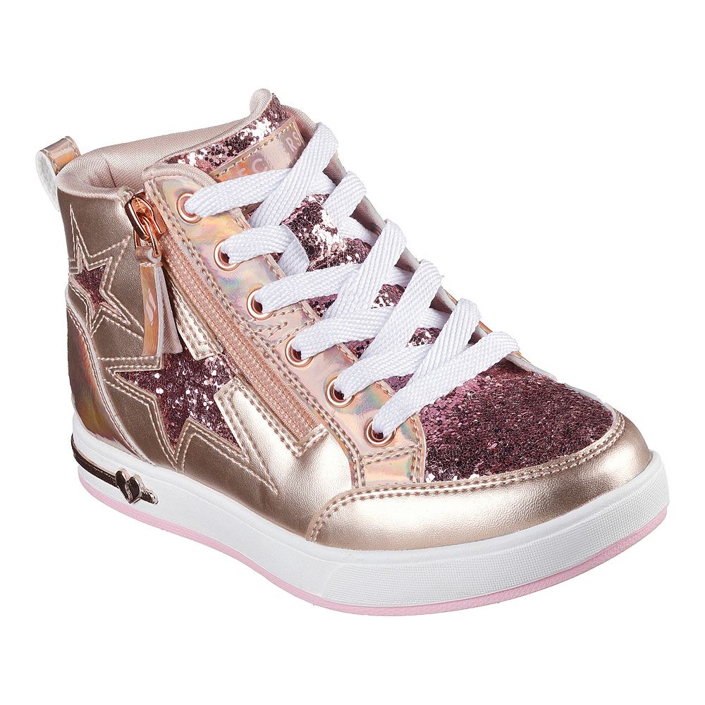 Skechers Street™ Shoutouts 2.0 Trendy Star Girls' Adaptive Mid Top Sneakers