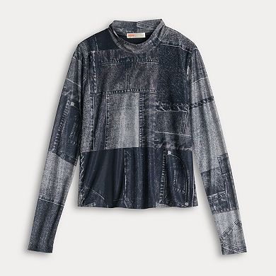 Women's INTEMPO™ Turtleneck Mesh Top