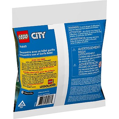 LEGO City Baby Gorilla Encounter 30665 Building Kit (34 pieces)