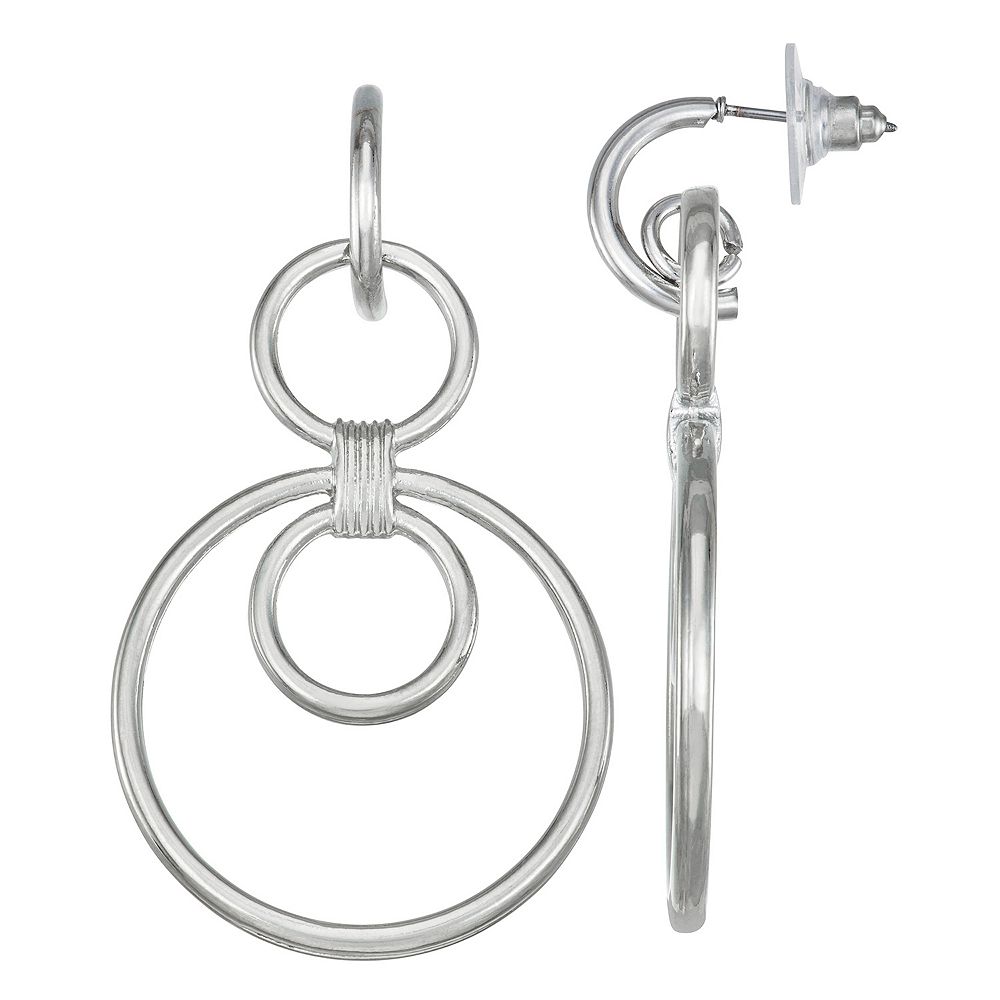 Sonoma Goods For Life® Open Rings Drop Earrings