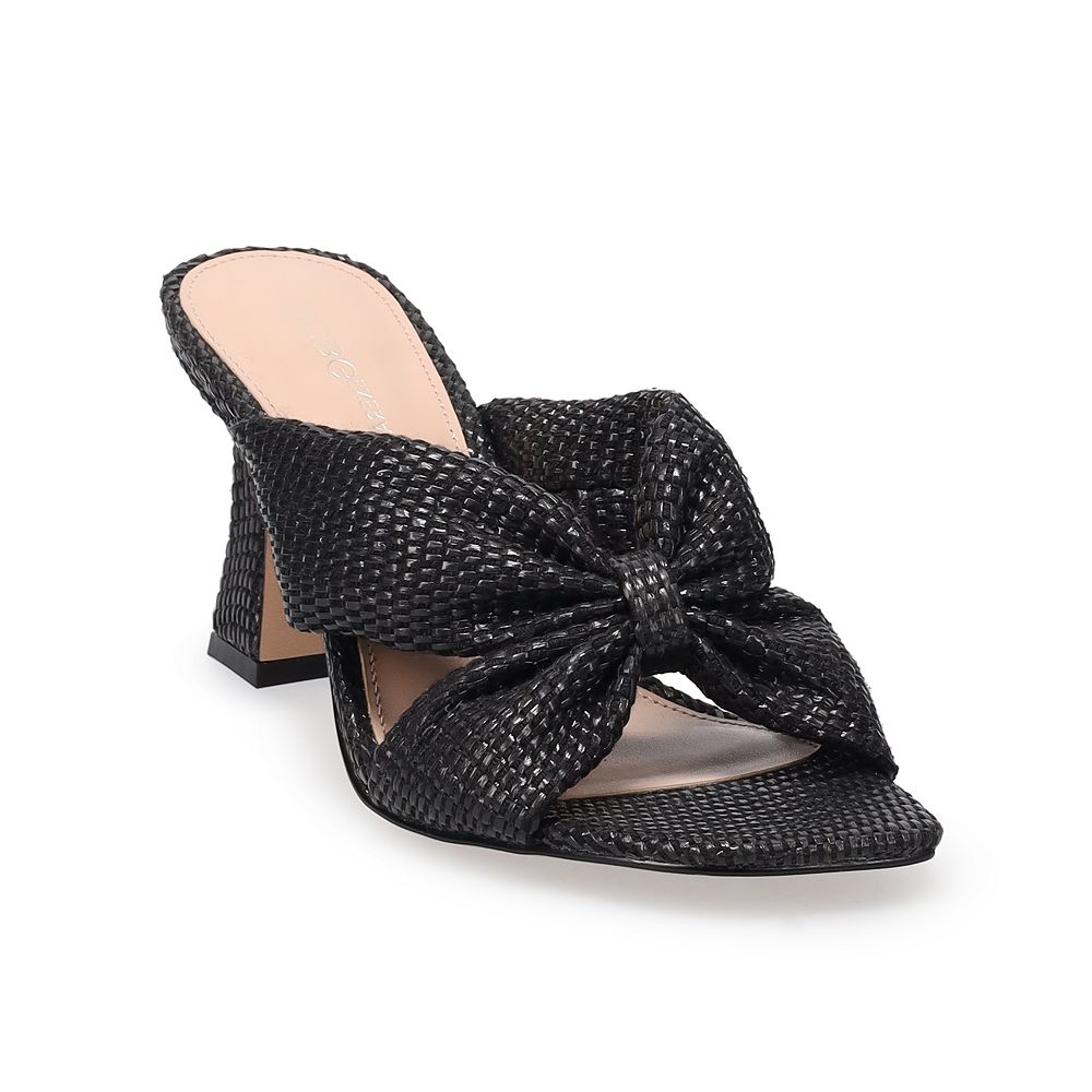 BCBGeneration Rooba Women's Slide Raffia Sandals