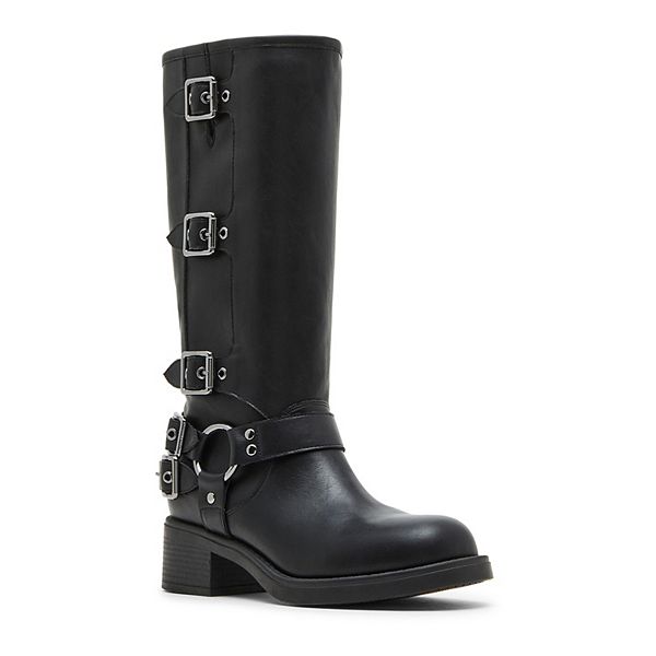 madden girl Clara Women's Tall Buckle Boots
