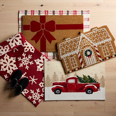 St. Nicholas Square® Gingerbread House Coir Doormat