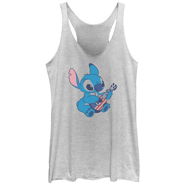 Disney's Lilo & Stitch Juniors' USA Guitar Player Stitch Graphic ...