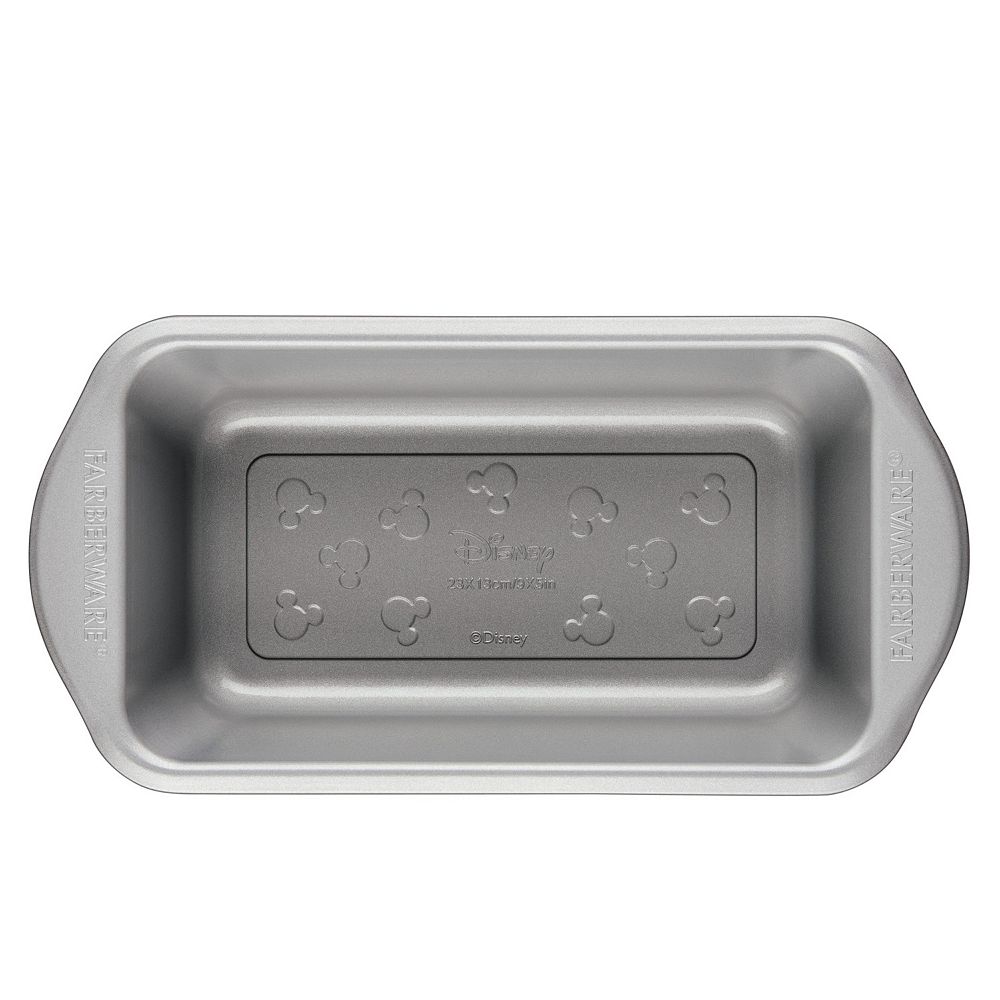 Farberware Disney Bake with Mickey Mouse Nonstick 9" x 5" Loaf Pan