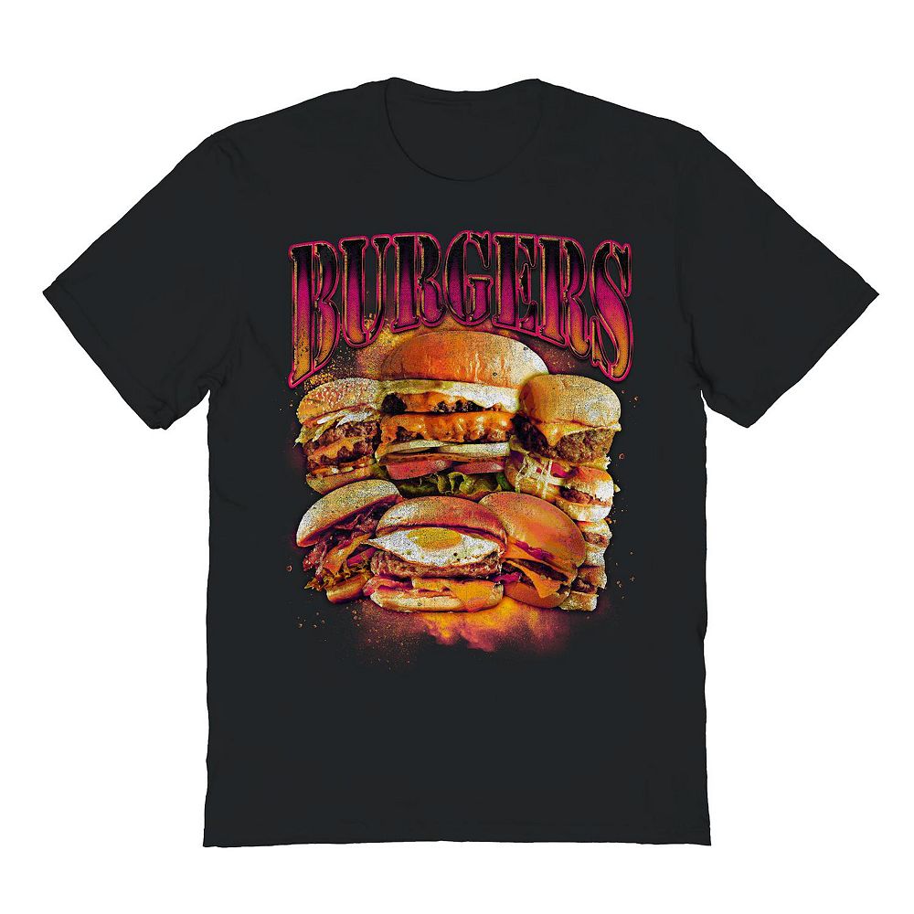 Men's COLAB89 Burgers Rap Graphic Tee