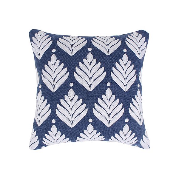 Levtex Home Vintage Blossom Leaves Throw Pillow