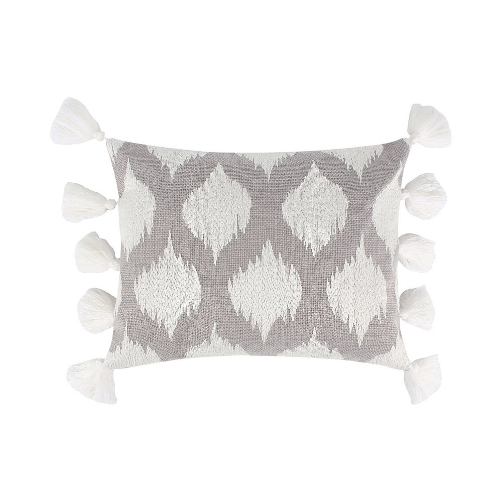 Levtex Home Wexford Grey Tassel Throw Pillow