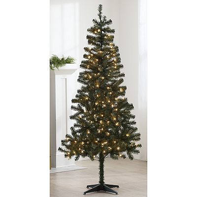 St. Nicholas Square 6 ft. Pre Lit Artificial Christmas Tree