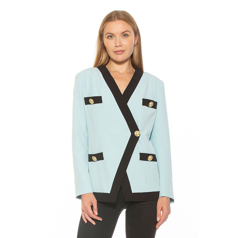 Women's ALEXIA ADMOR Emele Oversized Contrast Blazer