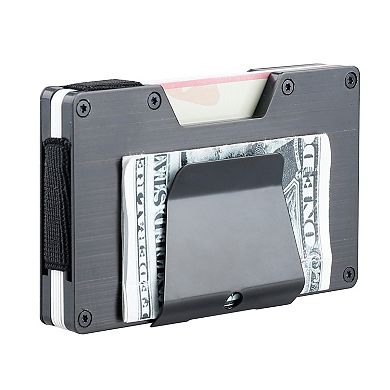 Men's Exact Fit RFID-Blocking Expandable Hardside Card Case Wallet with ...