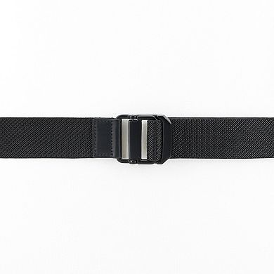 Men's Exact Fit Featherlite Stretch Web Belt with Metal D-Ring Tension ...