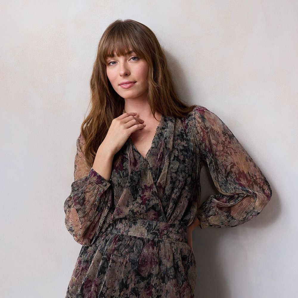 Women's LC Lauren Conrad Wrap Front Bodysuit