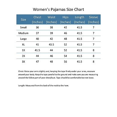 Women's Plus Size Snap Front Duster Robe