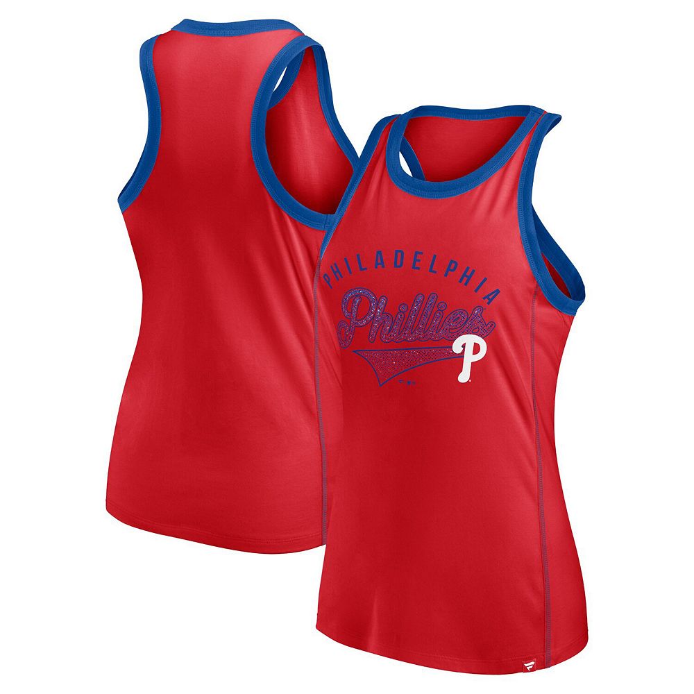 Women's Fanatics Branded Red Philadelphia Phillies Tailsweep Fashion ...