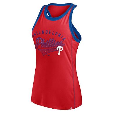 Women's Fanatics Branded Red Philadelphia Phillies Tailsweep Fashion ...