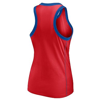 Women's Fanatics Branded Red Philadelphia Phillies Tailsweep Fashion ...