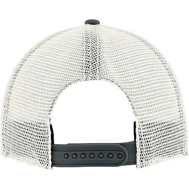 Men's '47 Charcoal LSU Tigers Trawler Trucker Snapback Hat