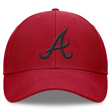 Men's Nike Red Atlanta Braves Evergreen Club Performance Adjustable Hat
