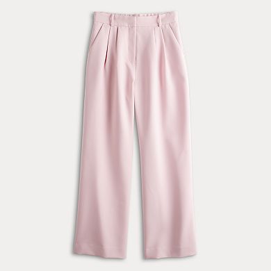 Juniors' Fair Haven Wide Leg Trouser Pants
