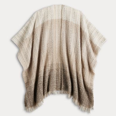 Women's Cejon Ombre Boucle Ruana