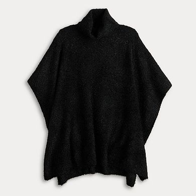 Women's Cejon™ Chevron Shimmer Cowl Neck Poncho