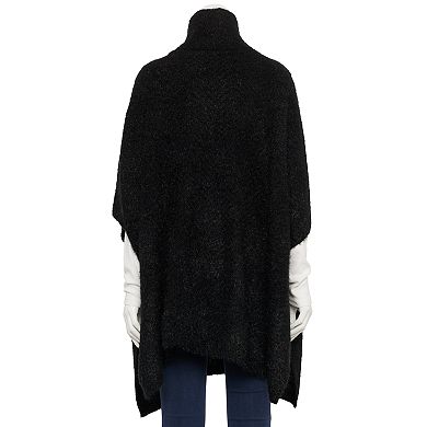 Women's Cejon™ Chevron Shimmer Cowl Neck Poncho