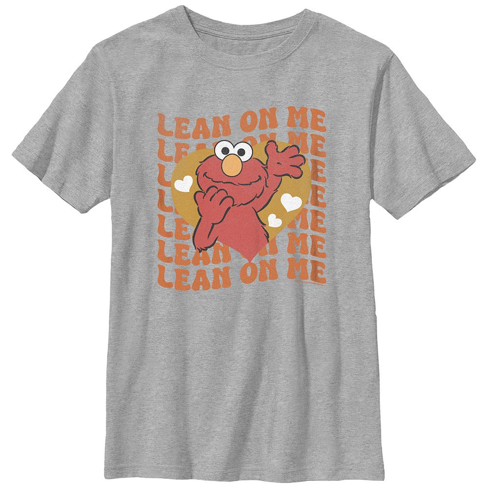 Boys Sesame Street Elmo Lean On Me Graphic Tee