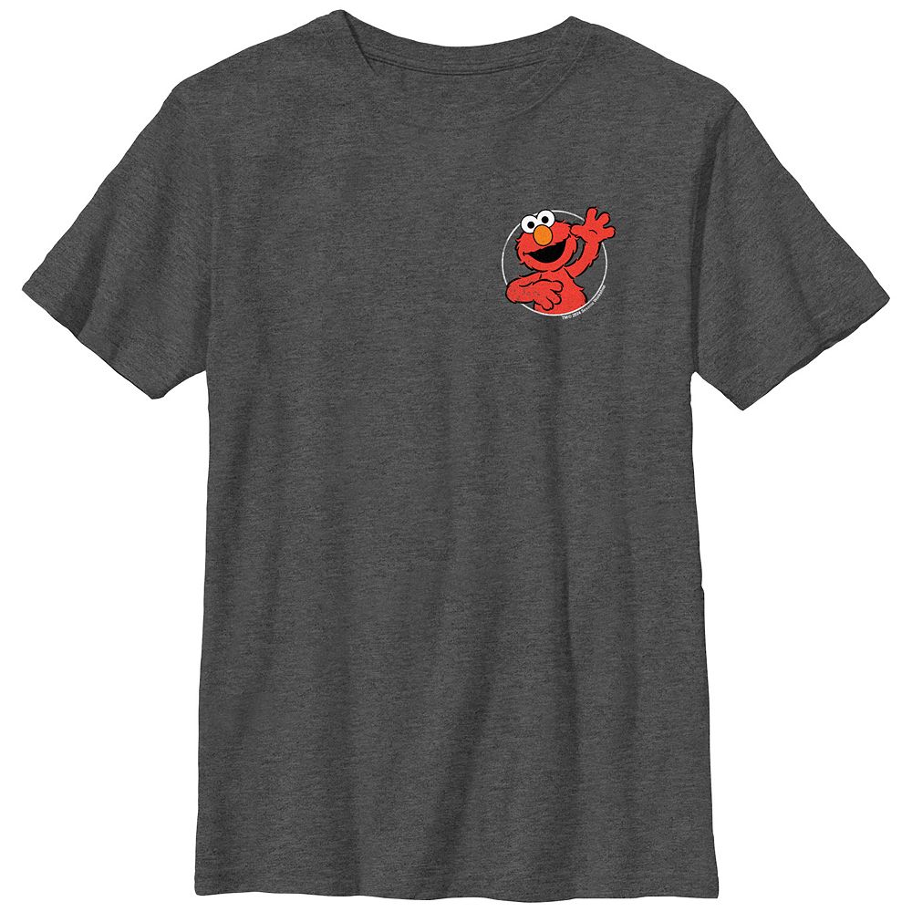 Boys Sesame Street Elmo's Happy Stamp Graphic Tee
