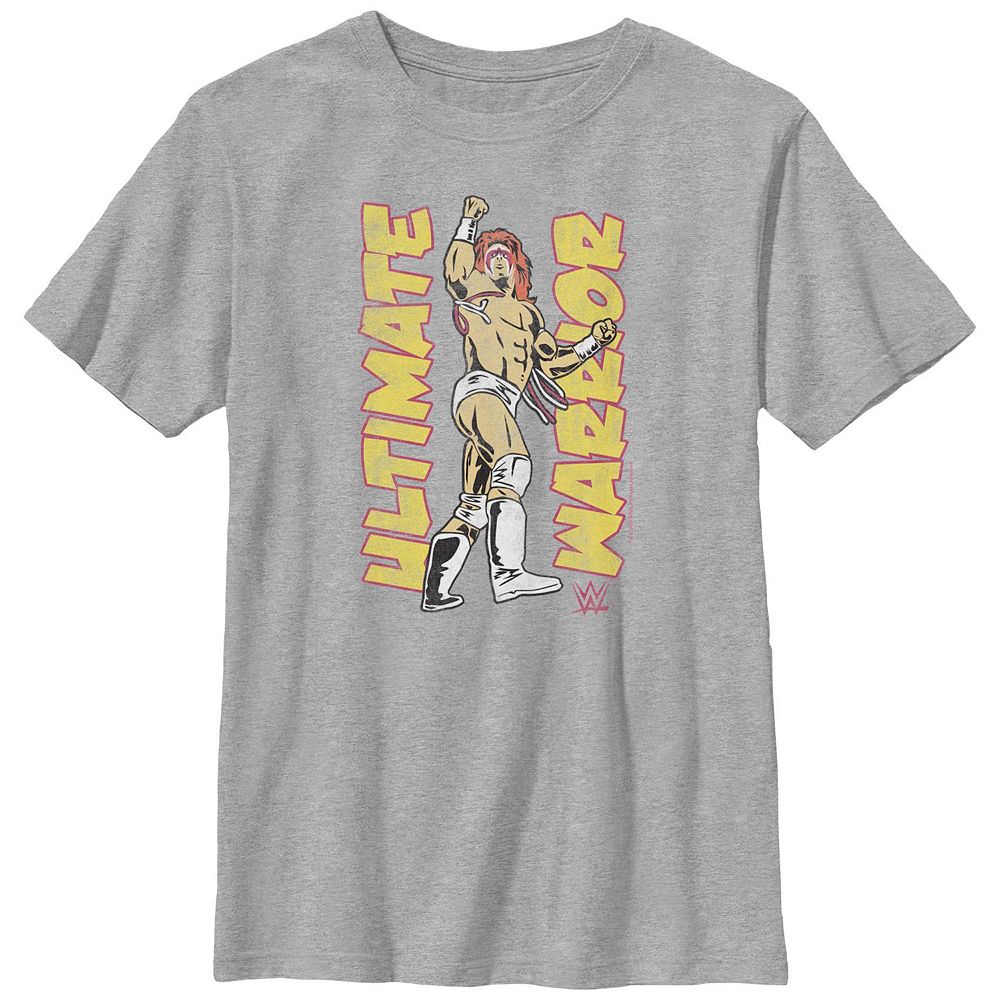 Boys WWE Ultimate Warrior Retro Poster Graphic Tee