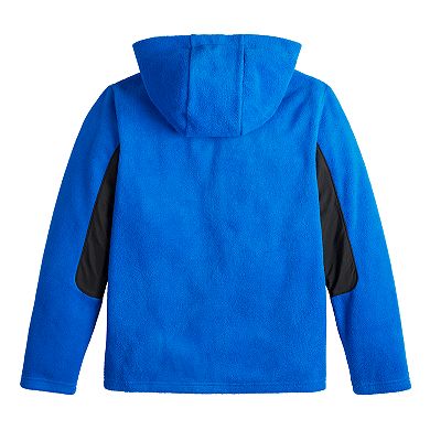 Boys 8-20 Tek Gear® Colorblock Performance Fleece Hooded Jacket